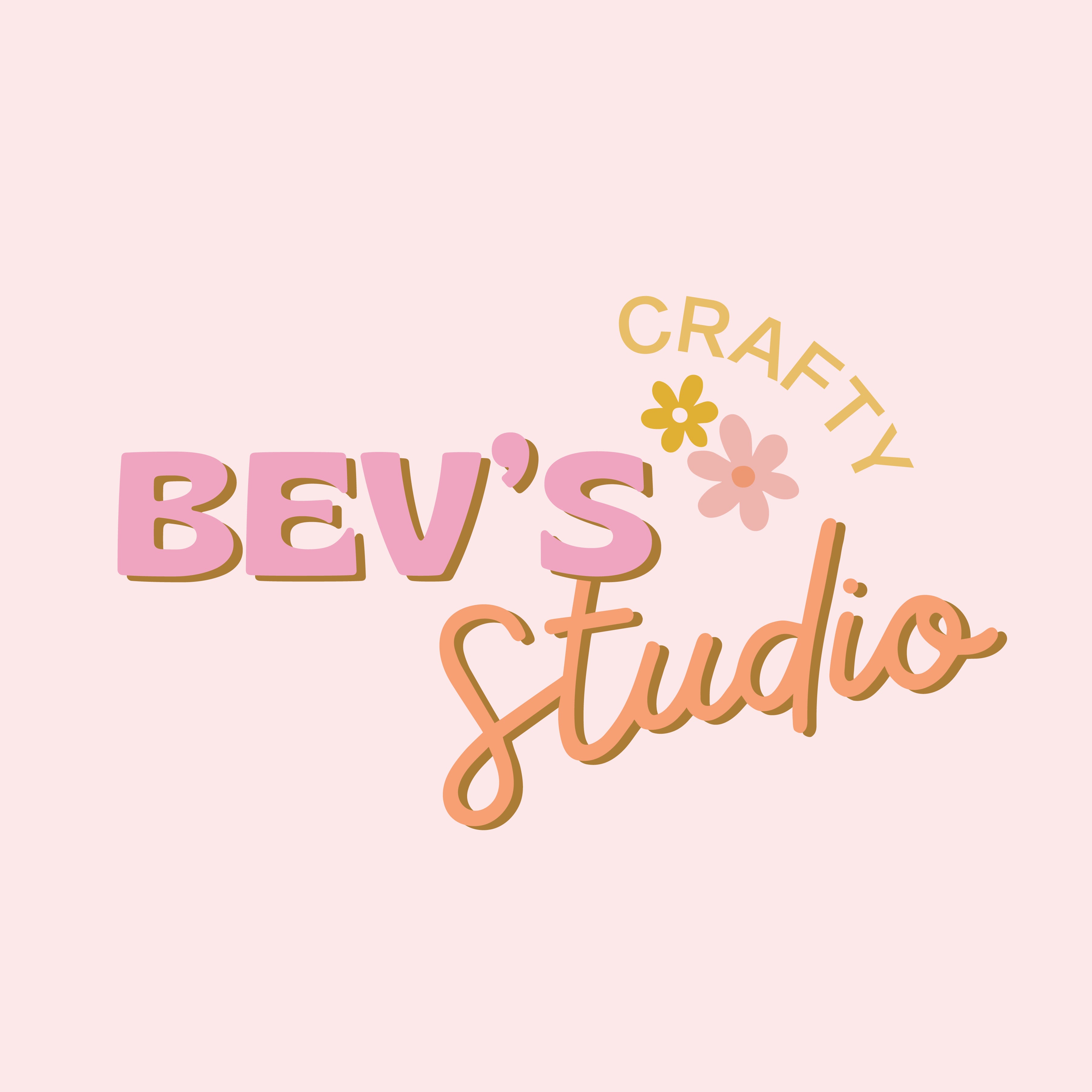 OUR NEW BUSINESS/LOGO RE-BRAND! 2/9/24 – Bev's Crafty Studio